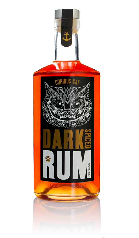 Dark SpicedRum - Curious Cat | Small Batch, Hand Distilled Artisan Gins ...