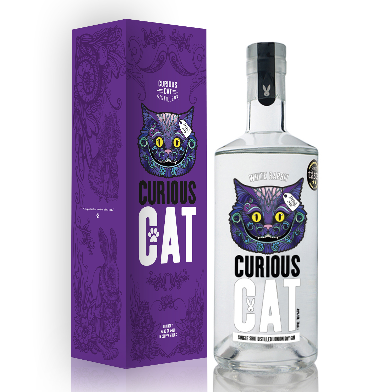 White Rabbit - Curious Cat | Small Batch, Hand Distilled Artisan Gins ...